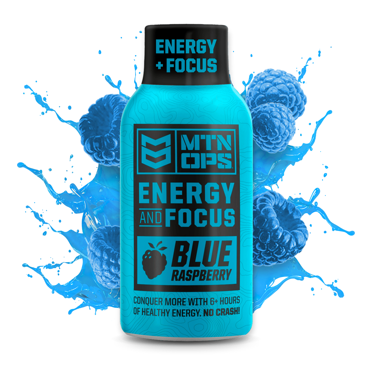 MTN OPS ENERGY SHOT Blue Raspberry – STRIFARI